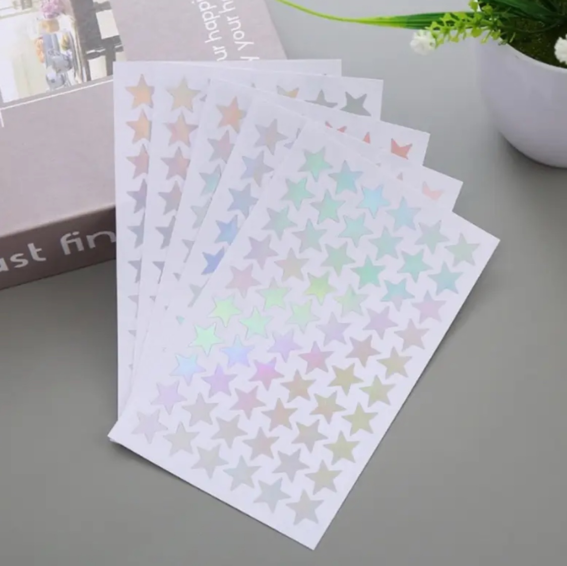 Plantilla stickers estrellas – Zoes Journal