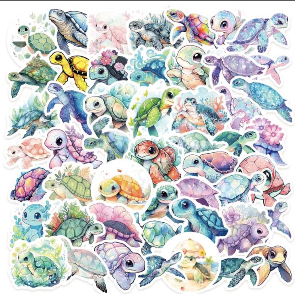 Stickers tortuga