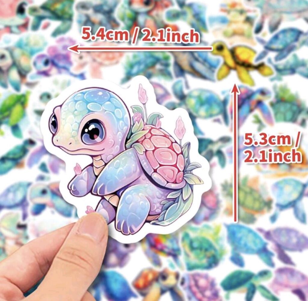 Stickers tortuga